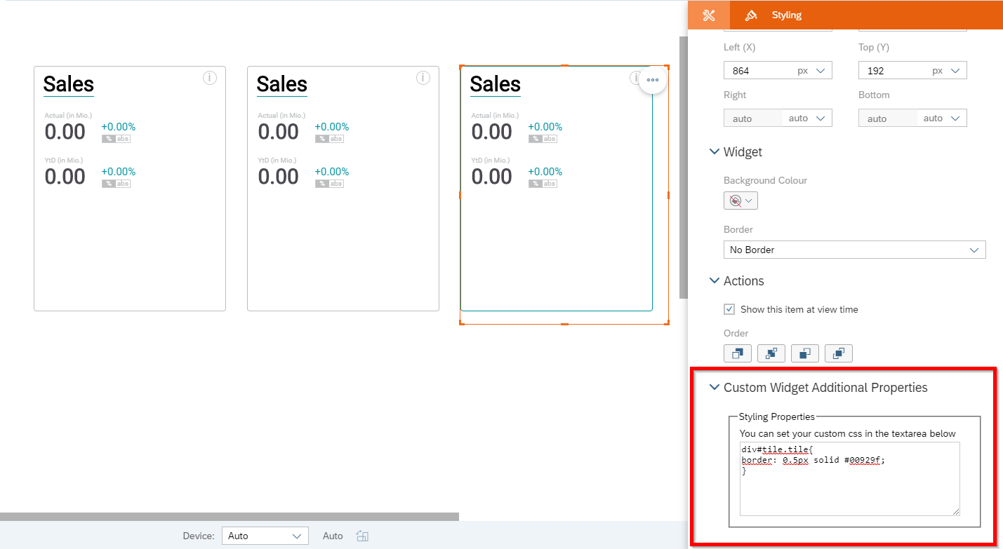 How To Implement A Kpi Tile With Sap Analytics Cloud Custom Widgets